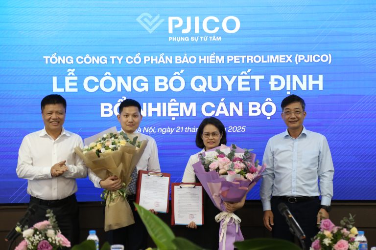 PJICO bổ nhiệm hai Phó Tổng Giám đốc mới | BẢO HIỂM PJICO