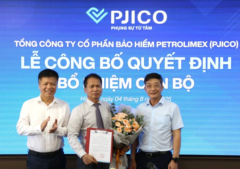 PJICO bổ nhiệm tân Phó Tổng Giám đốc từ ngày 01/08/2025 | BẢO HIỂM PJICO