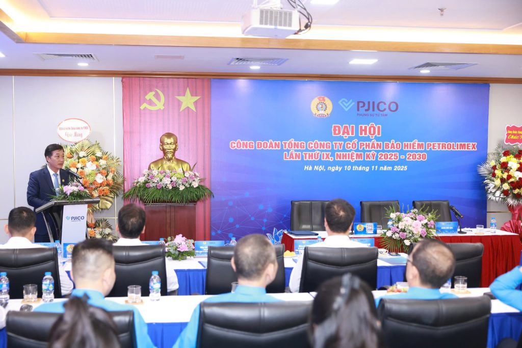 PJICO tổ chức thành công đại hội đại biểu công đoàn lần thứ IX, nhiệm kỳ 2025 – 2030 | BẢO HIỂM ...